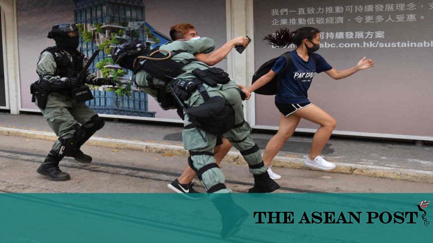 Hong Kong Protesters Defy Mask Ban The Asean Post