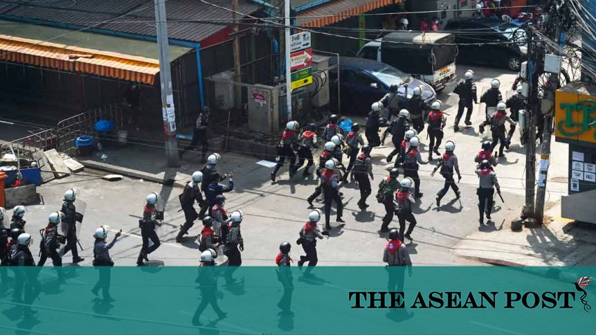 Myanmar Security Forces Search Protest District | The ASEAN Post